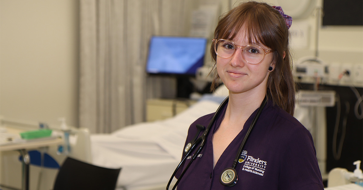 Practical experience while studying midwifery at Flinders University ...